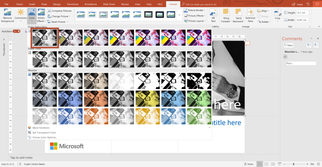 How to effectively add text to images in PowerPoint - MLC Presentation ...